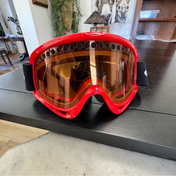 Oakley | VR, AR & Accessories | Oakley E Frame Red Amber Lens Goggles ...